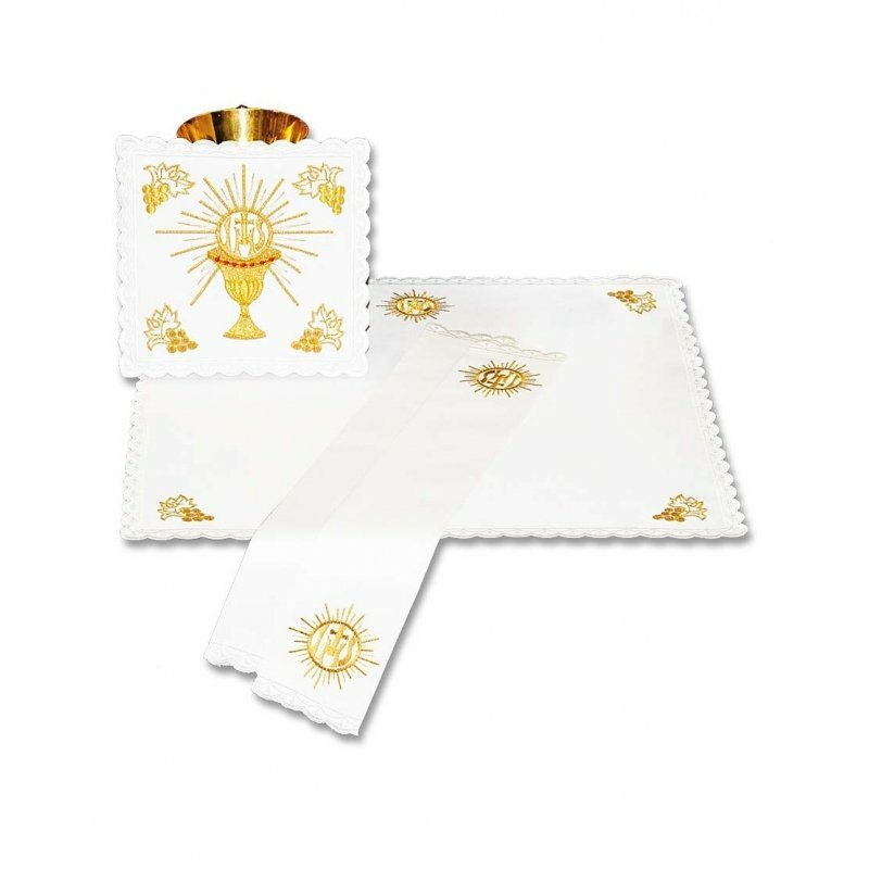 Altar linen Pall Corporal Purificator Lavabo towel Chasuble Vestment ...