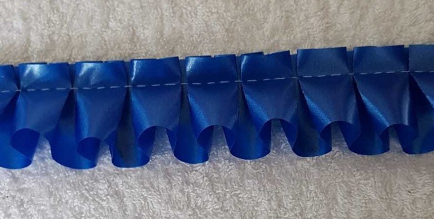 Easy Pleat Ribbon 18 Colours 3 Lengths Pre-Pleated Floristry Tributes ...