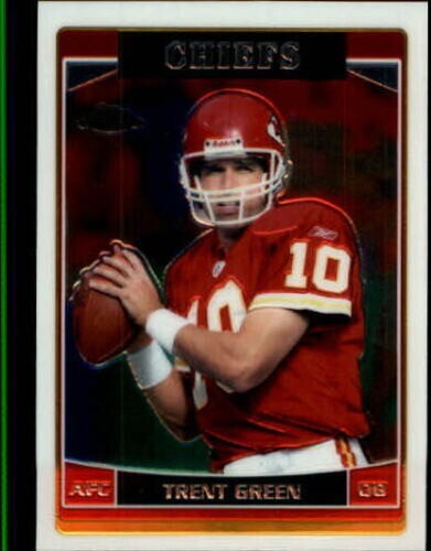 2006 Topps Chrome Football Card #64 Trent Green Kansas City Chiefs | eBay