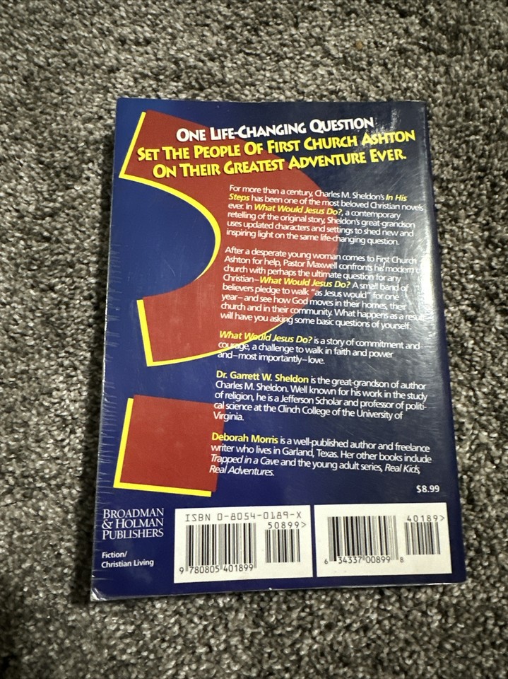 What Would Jesus Do? by Garrett Ward Sheldon (1997, Hardcover ...