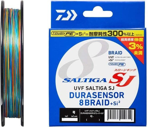 DAIWA PE Line UVF SALTIGA SJ DURA SENSOR 8 Braid +Si2 600m LB Choose | eBay