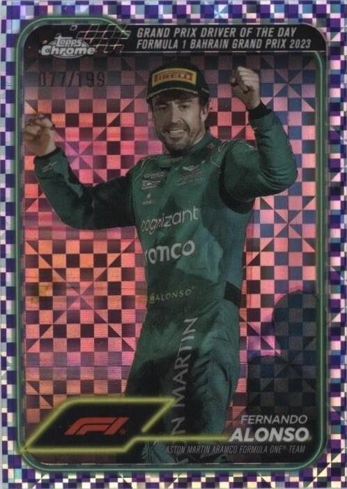 2024 Topps Chrome Formula 1 - Grand Prix Driver of the Day Fernando ...