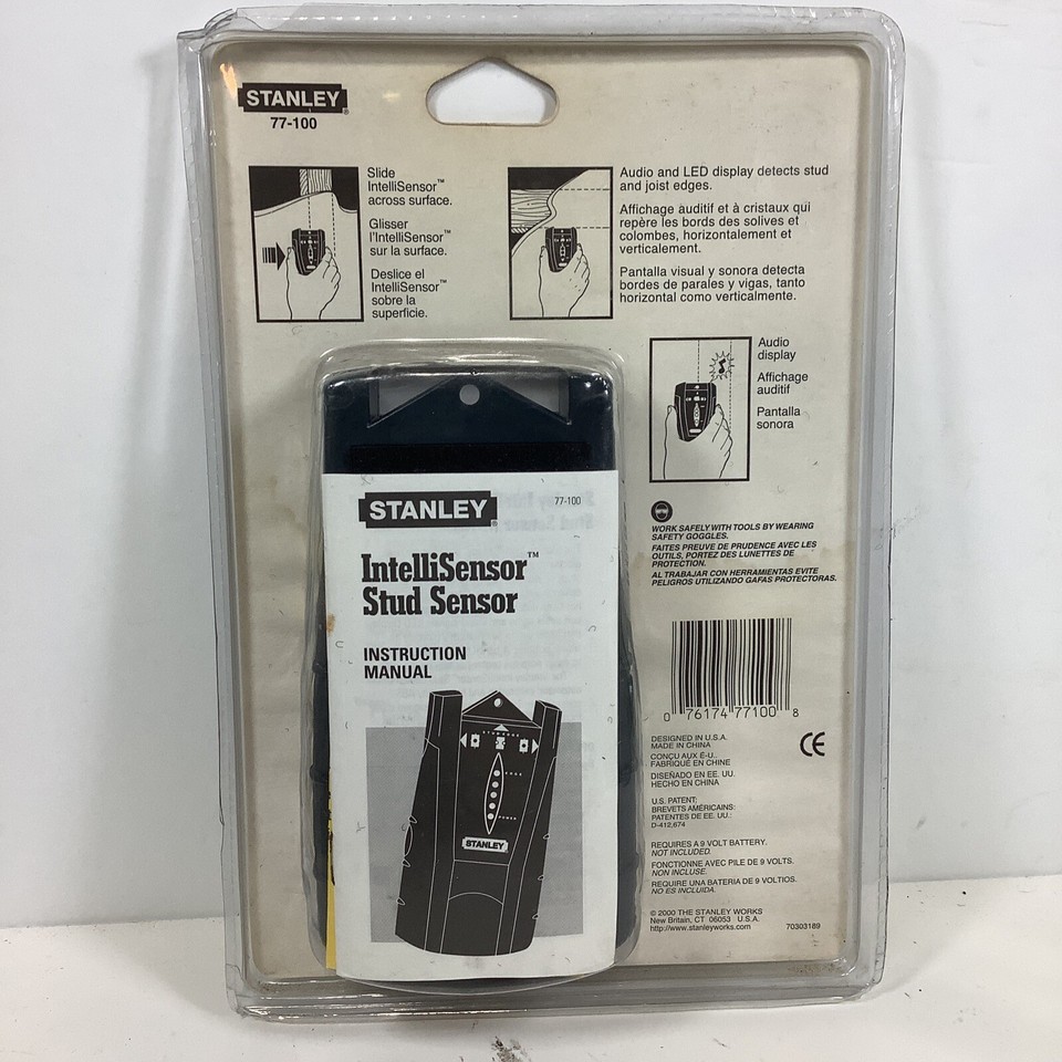 Stanley INTELLISENSOR Stud and Joist Locator (77-100A) IntelliTools Tools | eBay