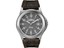 Timex Men's T40091 Expedition Metal Field 39mm Black/Brown Leather ...