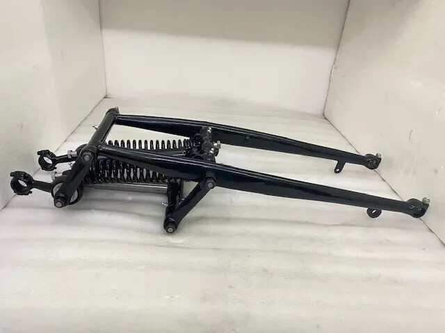 Indian Chief Scout Front Springer Girder Fork Assembly Full Black Paint ...