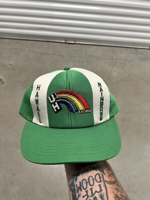 Vintage Hawaii rainbows SnapBack Trucker | eBay