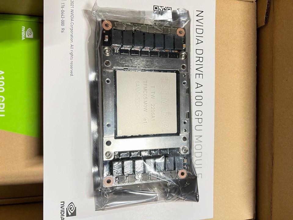NVIDIA DRIVE A100 AUTOMOTIVE SXM2 GPU 900-6G199-0000-C00 FOR AUTONOMOUS ...