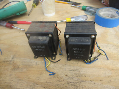 2 Sansui Outpt Transformers for 2A3 300B 50 6L6 KT66 Amplifier for UTC ...
