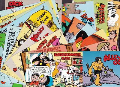 1995 Classic Comic Strips Sc UX221-UX240 mint set of 20 postal cards | eBay