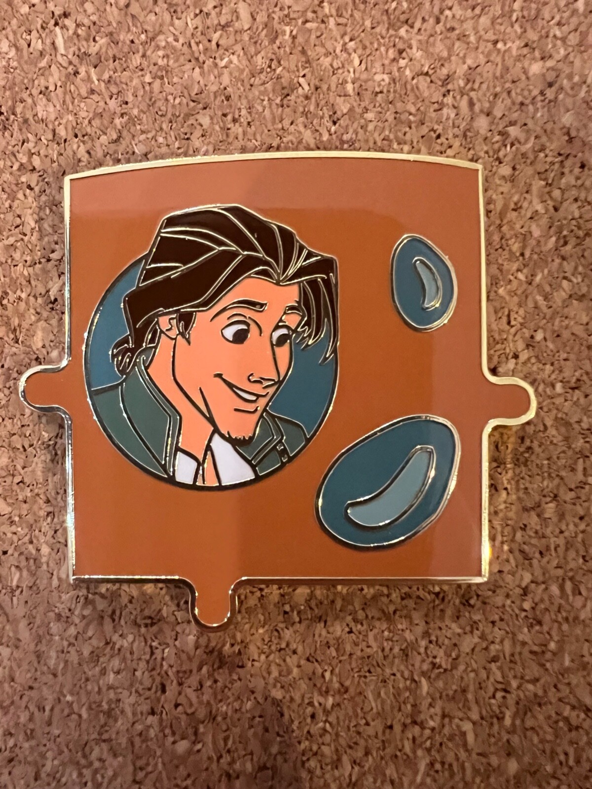 Disney Pin - Loungefly Tangled Paints Series - Flynn Rider Puzzle Piece ...