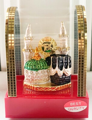 Islamic Religious Symbol Allah Idol In Acrylic Box Car Dashboard Statue ...