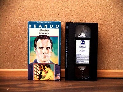 SAYONARA (VHS 1988) Marlon Brando, James Garner, Red Buttons, Richardo ...