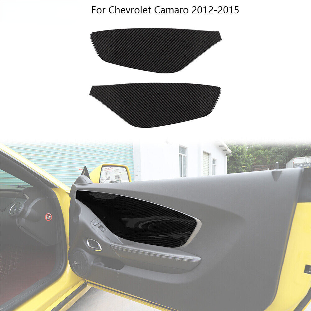 Carbon Fiber Camaro Door Panels