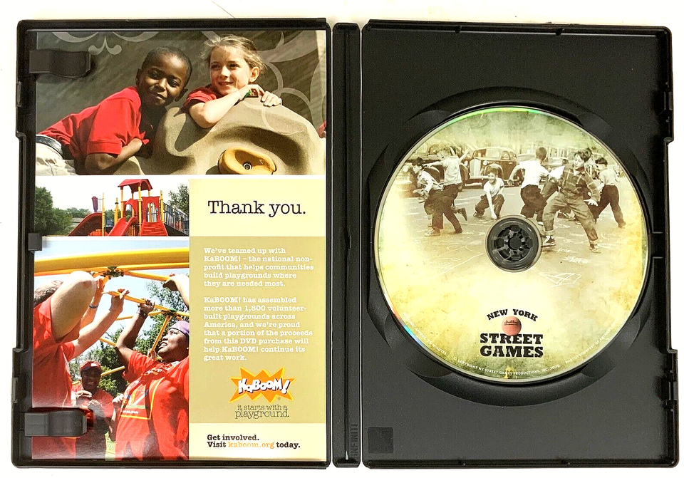 NEW YORK Street Games DVD Hector Elizondo Regis Philbin Romano2009 ...