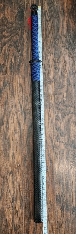 43" Steel Ninja Japanese Samurai Sword Straight Fantasy 30" Blade With ...