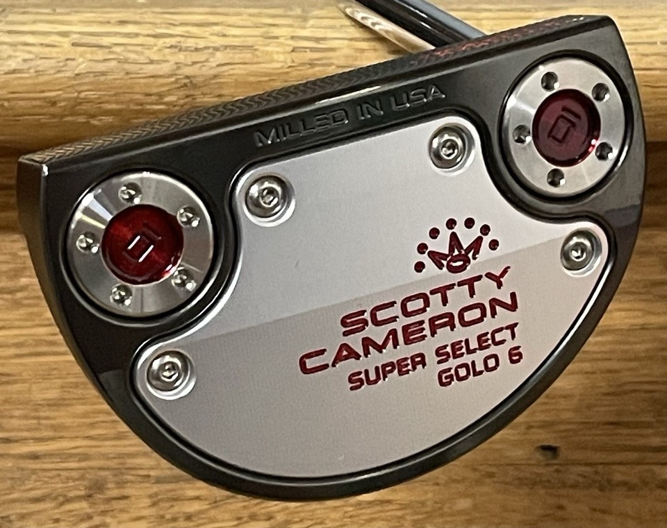 Scotty Cameron Super Select Golo 6 Putter - Brand New - Xtreme Dark ...