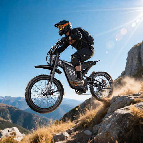 Electric Dirt Bike Peak 3000W 1440Wh Battery 30AH Max 40MPH Mountain ...