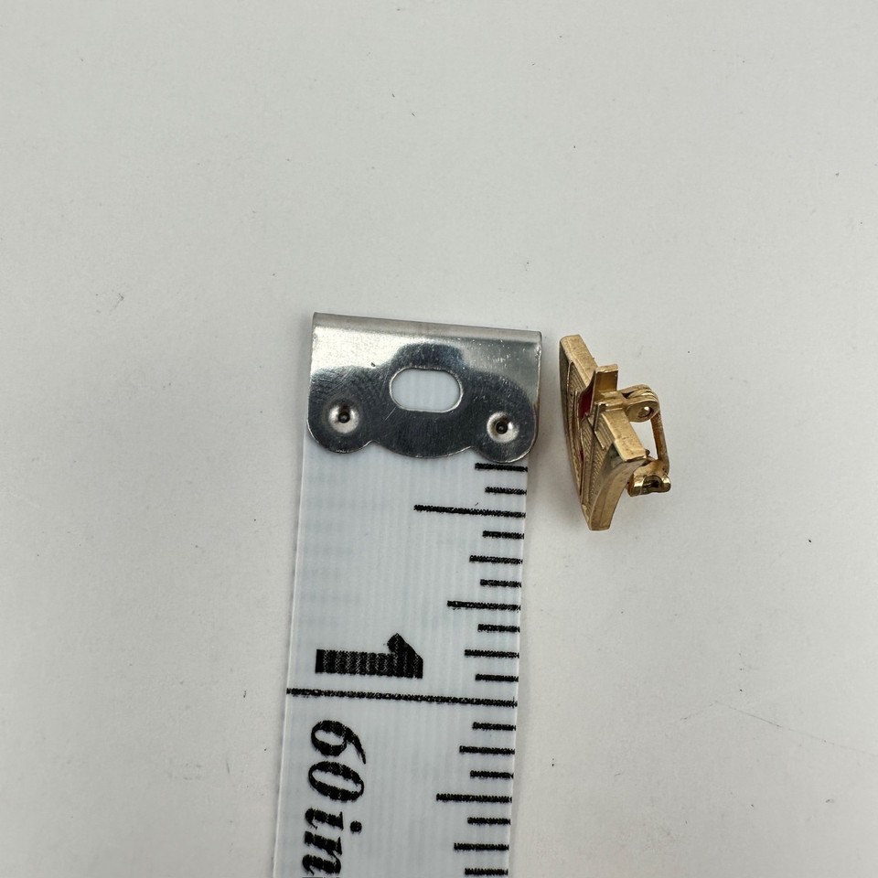 Vintage 80s United Methodist Church Cross & Flame Logo Gold Lapel Pin ...