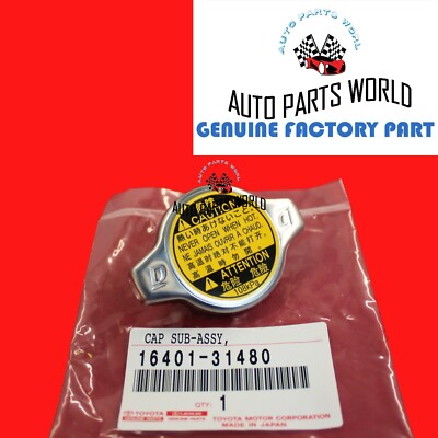 NEW GENUINE OEM TOYOTA LEXUS SCION WATER FILLER RADIATOR CAP 16401 ...