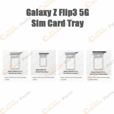 Galaxy Z Flip3 Flip 3 5G Sim Card Tray ( SM-F711 / F711U ) | eBay