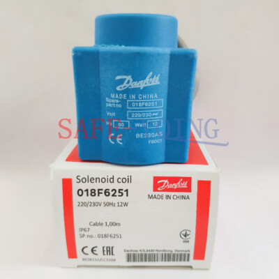 1PC NEW Danfoss solenoid valve coil 018F6251 AC220V | eBay