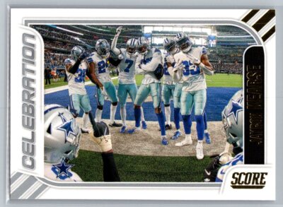 2023 Score Celebration Insert Gold Parallel #7 Jayron Kearse Dallas ...