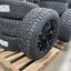 4 20x9 OE Snowflake Reps Wheels 32" Fuel AT Tires 6x5.5 Chevy Silverado ...
