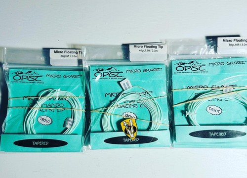 OPST Commando Tapered Micro Skagit Trout Floating Tips 3 Options, 5 to 10 Foot | eBay