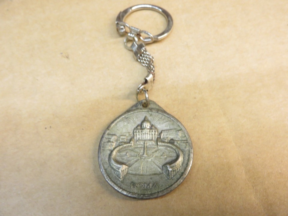 POPE JOHN PAUL ROME ITALY KEY CHAIN KEY RING | eBay
