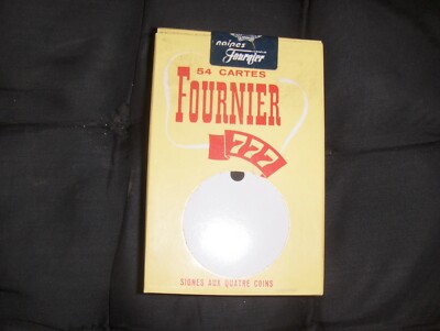 Vintage Fournier 777 Deck of Playing Cards made in Spain RED | eBay