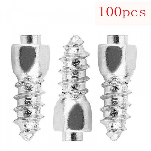 100pcs 9mm Stud Screw Bicycle Auto Car SUV ATV Anti-Slip Screw Wheel ...