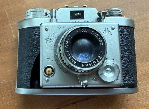 Vintage SAMOCA 35 III Rangefinder Film Camera f/3.5 50mm Lens, Japan ...