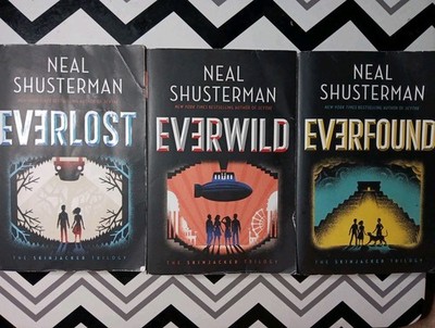 Lot Of 3 Neal Shusterman’s The Skinjacker Trilogy Paperback Everlost ...