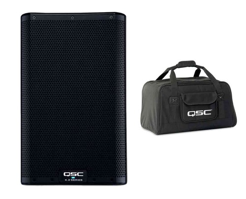 QSC K8.2 2000-Watt 8-Inch Powered Speaker Active Monitor + Tote Bag | eBay