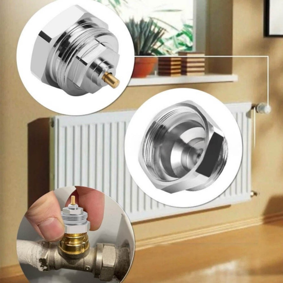 M30 Valve Adapter Thread Converter Brass Construction Chrome Plated ...