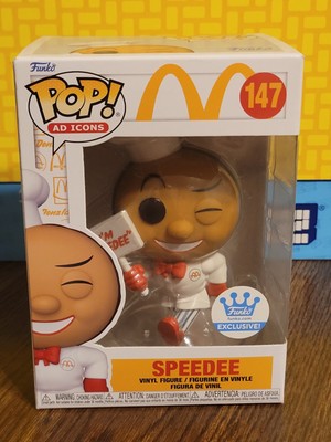 Funko Pop! Ad Icons McDonald's Speedee # 147 Vinyl Figure Funko ...
