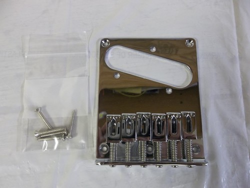 Fender Squier Tele TOP LOAD BRIDGE 6-Section Chrome Affinity/Sonic ...