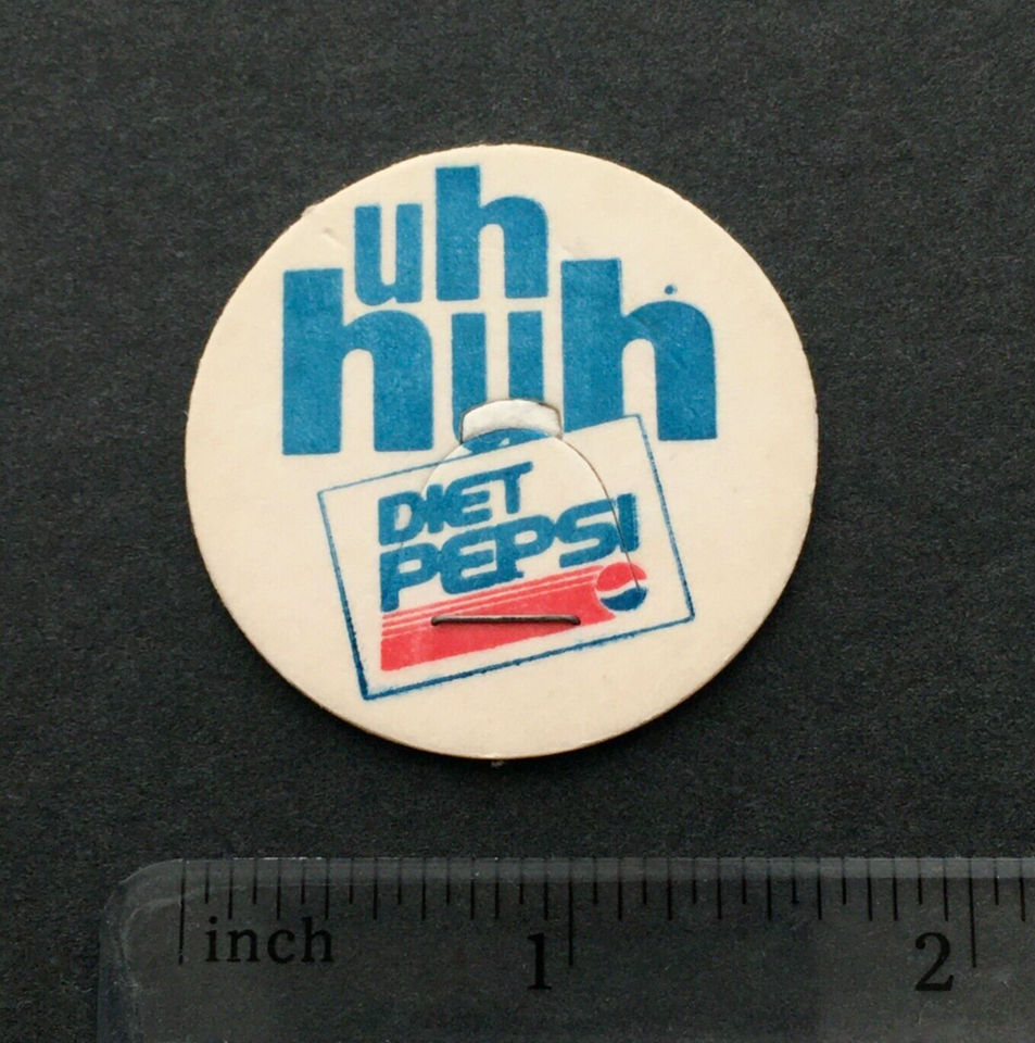 Diet Pepsi Uh Huh Hawaii Pog Milk Cap Soft Drink Cola Vintage Ad Game ...