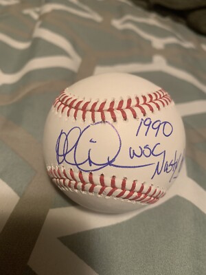 Rob Dibble autographed baseball with 2 inscriptions | eBay