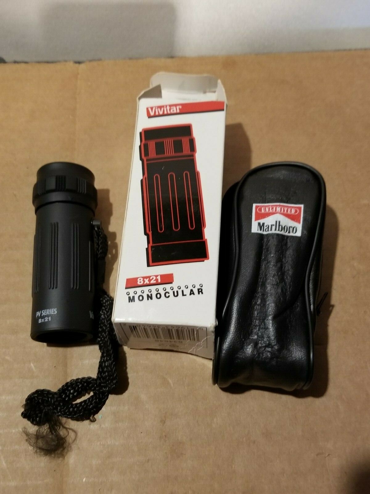 Vintage 1995 Marlboro Unlimited Vivitar 8 X 21 Monocular - In Original ...