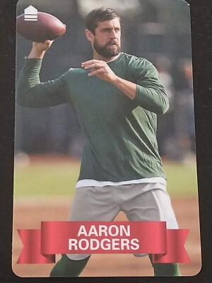Aaron Rodgers #016 Card NFL Red Zone Rush Arcade 🏈 | eBay