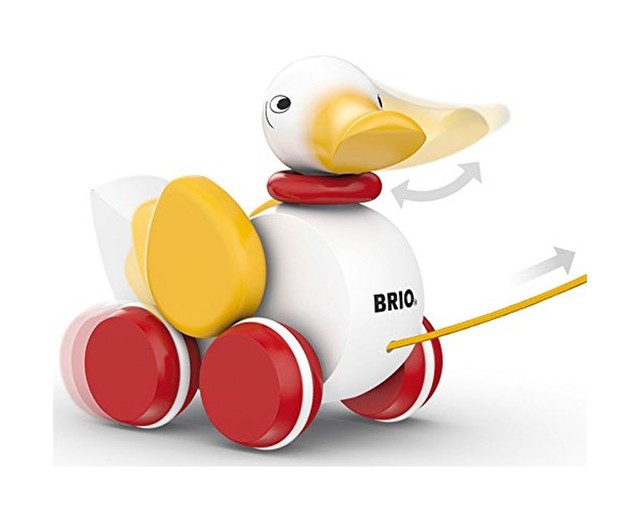 BRIO Pull Toy Duck Wooden Toy 30323 for sale online | eBay
