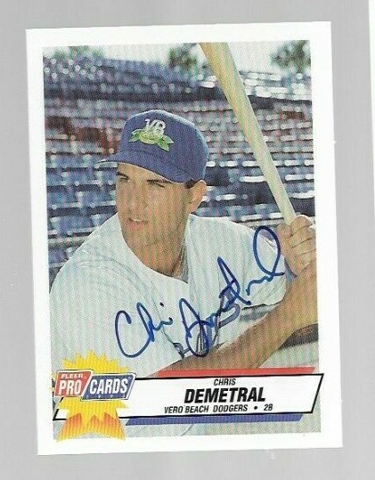Chris Demetral Honkbal Beckett: Online Sports & Non Sports Cards