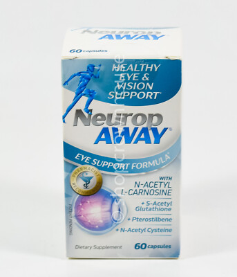 Neurop Away EYE SUPPORT FORMULA Healthy Vision 60 capsules NIB 04/2026 ...