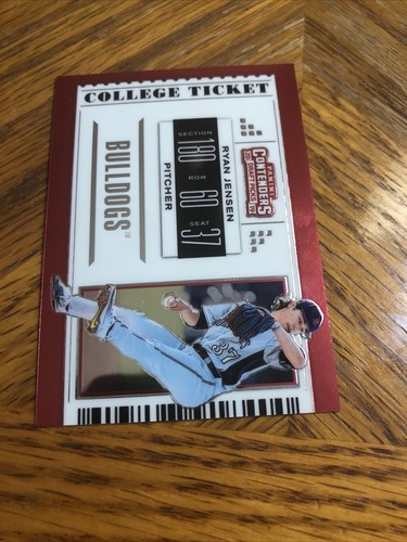 Ryan Jensen 2019 Elite Extra College Ticket Chicago Cubs | eBay
