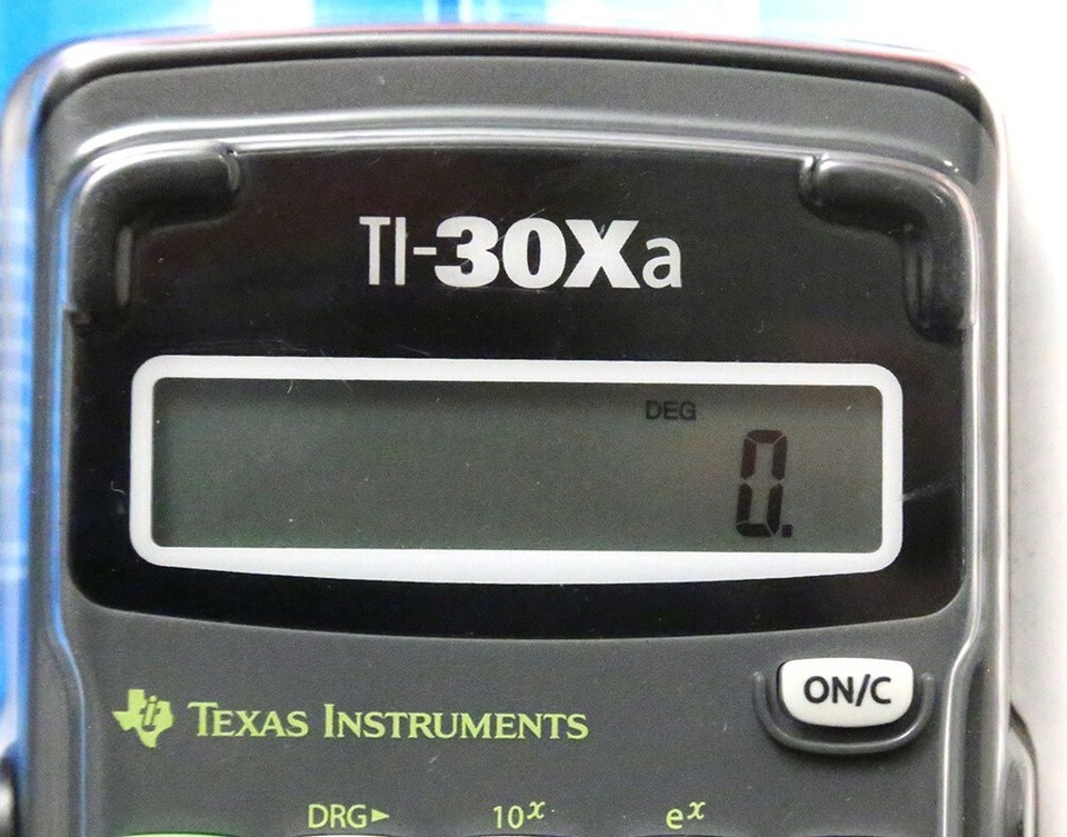 Texas Instruments TI-30Xa Scientific Calculator New Still In Package ...