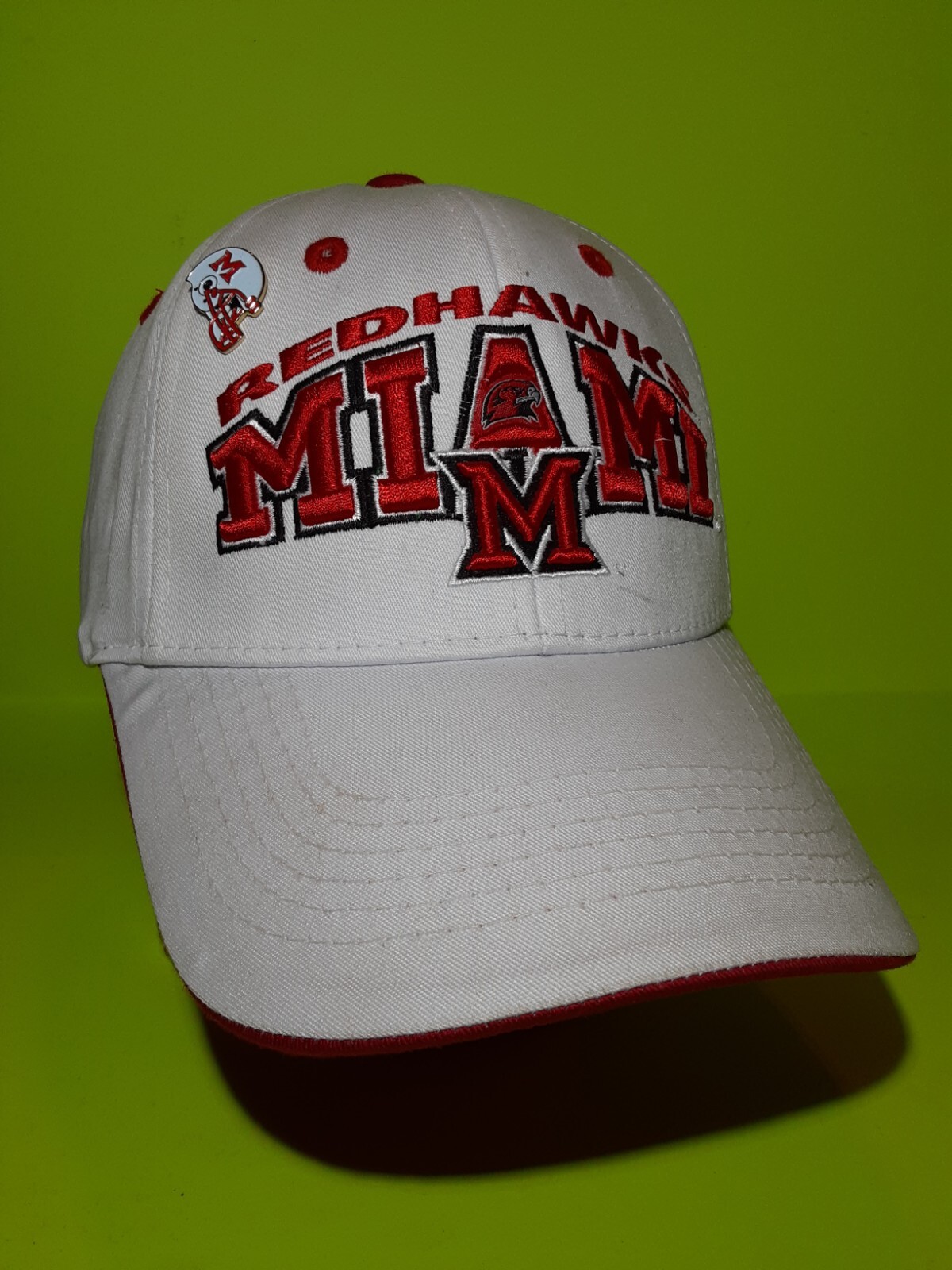 Miami RedHawks Top of the World OSFA Cap Strapback Baseball Hat With ...