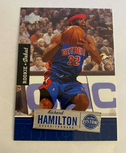 Richard Hamilton 2005-06 Upper Deck Rookie Debut #27 Card - UCONN ...