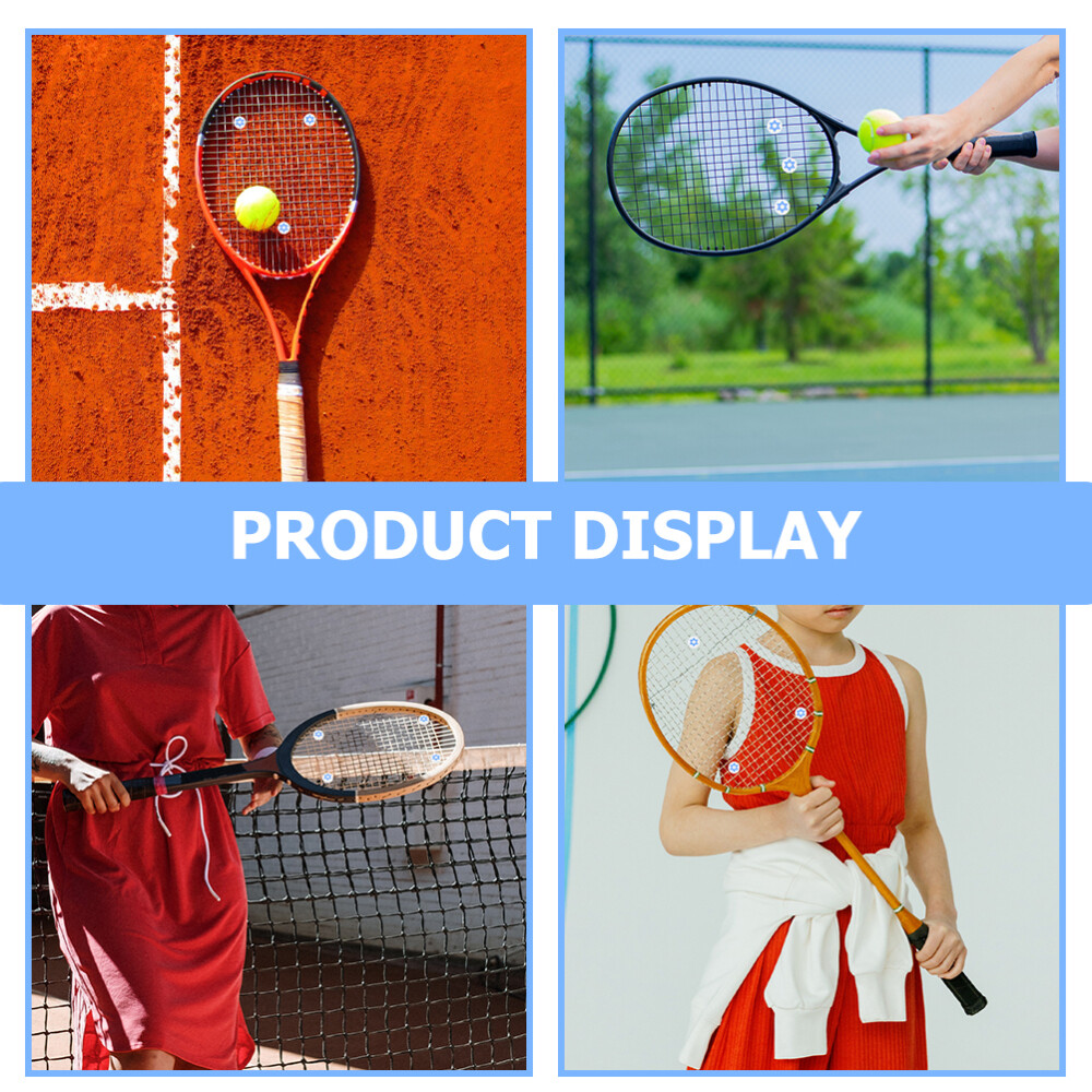 6Pcs Tennis Racket Shock Absorber Racket Damping Supply Silicone Racket ...