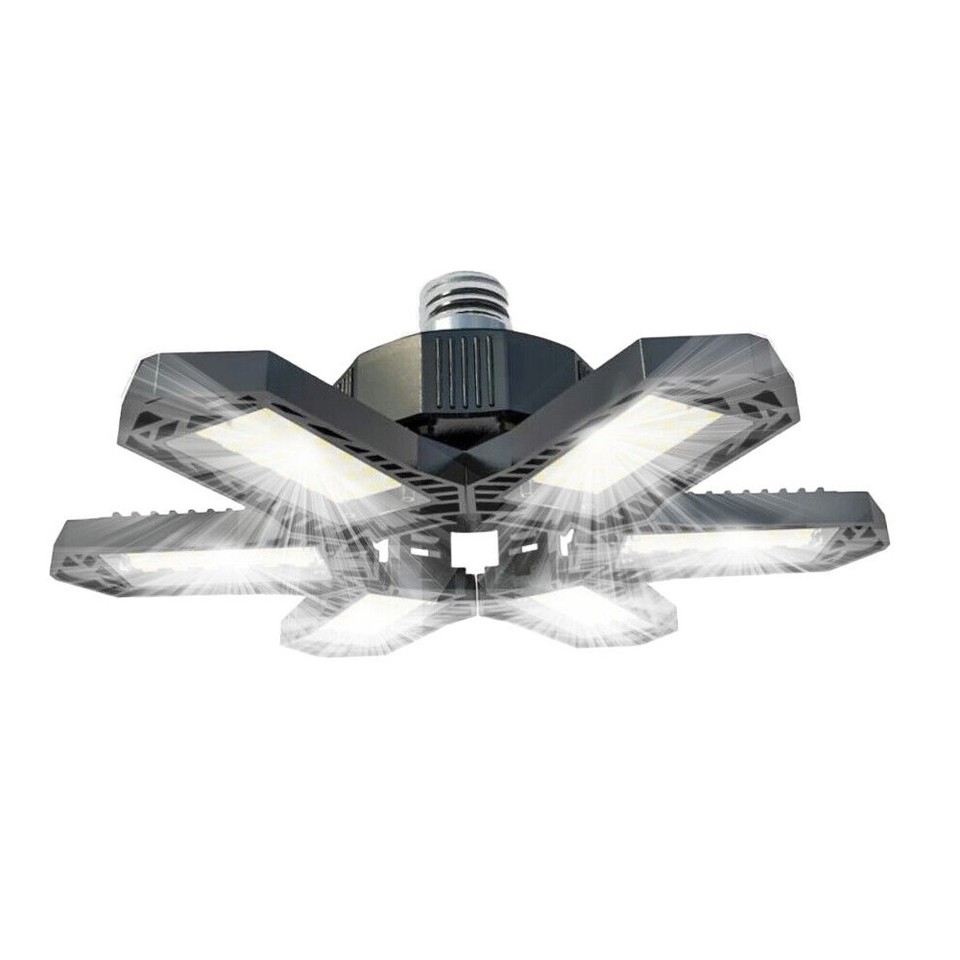 Super Bright LED Garage Lights 600W 60000LM Deformable Ceiling Shop ...
